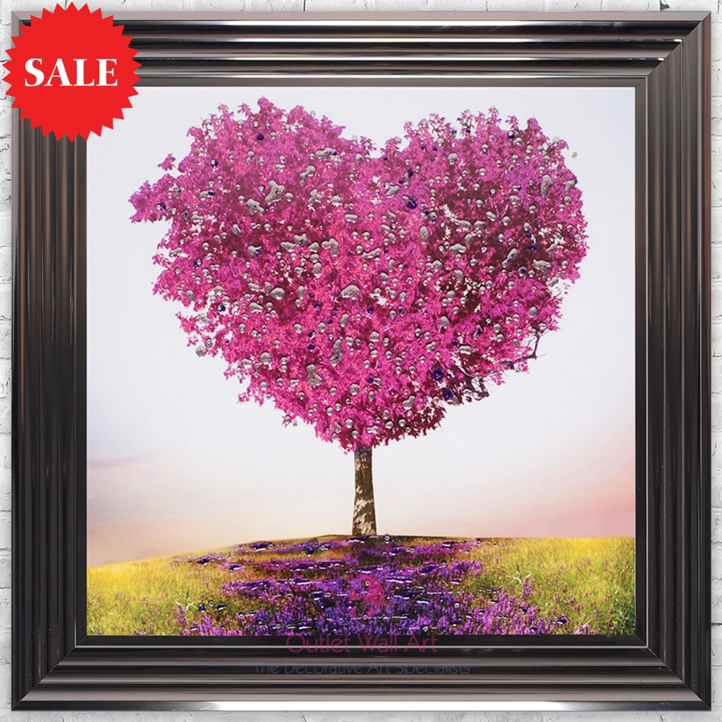 Tree of Love Wall Art 75cm x 75cm | Outlet Wall Art